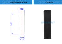 China IVE-CO Rear Air Shock Rubber Bellows 500377878 for MT 180 E 34R / 400E 34R Industrial Vehicles for sale