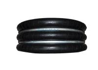 China S-550-3R Rubber Triple Convoluted Air Spring for Laminating Presses - 160mm Height, 116.7kN Load Capacity for sale