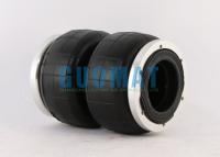 China 2S2500F Rubber Suspension Air Spring Universal Flange Air Bag 205mm Height for sale