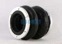 China 2S12017F Double Convoluted Suspension Air Spring 6X1/4'' Blind Nuts For Modified Car Reduce Vibration for sale