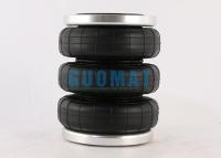 China Rubber Modified 3S70-13F Suspension Air Spring 206mm Height Triple Convolutions Air Lift Bag for sale