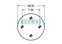 China Firestone W01-358-8723 Goodyear Truck Air Suspension Assembly 1R13-097 for sale