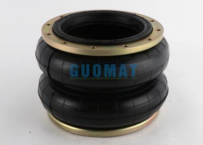 China Rubber Air Bellow Flange Style Industrial Air Spring Double Convoluted For Amusement Equipment for sale