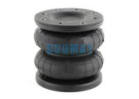 China TS16949 Double Convoluted Air Spring Rubber Air Pillow 205mm Height Suspension Equipment for sale