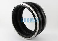 China LHF500/220-2 Industrial Air Spring Flange Ring 220mm Height Rubber Air Bellows for sale