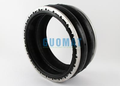 China LHF500/220-2 Industrial Air Spring Flange Ring 220mm Height Rubber Air Bellows for sale