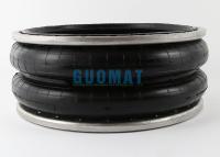 China LHF500/220-2 Industrial Air Spring Flange Ring 220mm Height Rubber Air Bellows for sale