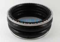 China LHF500/220-2 Industrial Air Spring Flange Ring 220mm Height Rubber Air Bellows for sale
