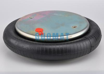 China Reference FS330-11 CI Contitech Single Convolution Air Actuator 1/4NPTF Gas Hole Rubber Air Spring for sale