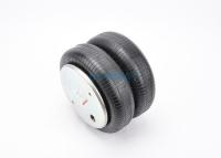 China 2B7444 Rubber Industrial Air Spring  W01-358-7444 Double Air Bellows For Gas Hole / Air Inlet 1/4nptf 3/4nptf for sale