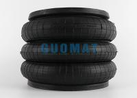 China Cylindrical Goodyear Air Spring 3B12-304 Triple Bellow Air Bag for sale
