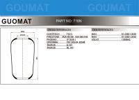 China FIRESTONE Air Spring 1R2A 450-305 PHOENIX 1F26B-1 GRANNING 15693 For VOL-VO 1593842​ for sale