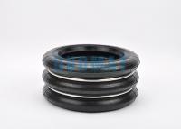 China Double Pcs Steel Girdle Ring Industrial Air Springs / Air Bags 3 Convolution for sale