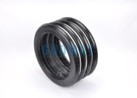 China Rubber Four Layers Convoluted Air Spring S-500-4 | 1965 cm² Effective Area | 96.3 kN Load Capacity for Vibration Isolation for sale