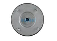 China 8''X2 Flange Industrial Air Spring W01R584055 Firestone Aluminum Plate Convoluted Rubber Bellows for sale
