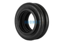 China 12x2 Black Rubber Industrial Air Bellows Replace W01-R58-4044 Firestone Air Spring Bag for sale