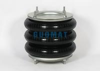 China Complete Convoluted Air Bellow 12X3 Dunlop Three Layers Flange Helper Springs Pneumatics For Machinery for sale