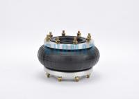 China Rubber Industrial Air Spring Air Isolator Convoluted With Flange Ring 260130H-1 for sale