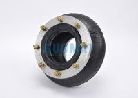 China Rubber Industrial Air Spring Air Isolator Convoluted With Flange Ring 260130H-1 for sale