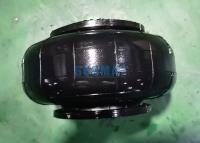 China 8X1 Single Convoluted Industrial Air Spring 90mm Natural Height Black Rubber Bellow for sale