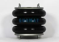 China 10X3 Triple Convoluted Air Spring W01 R58 4059 Firestone Flange Connection Air Pillows For Reduce Vibrations for sale