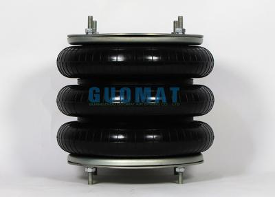 China 10X3 Triple Convoluted Air Spring W01 R58 4059 Firestone Flange Connection Air Pillows For Reduce Vibrations for sale