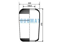 China 673N Contitech Bus Air Rubber Bellow W01-095-0198 Firestone For VOL-VO Air Suspension 1611776 for sale