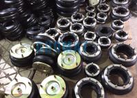 China 250190CY-2 Industrial Double Convoluted Air Isolator With Flange Ring / Plate for sale