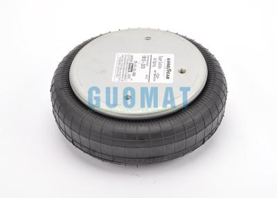 China Goodyear 1B12-313 Single Industrial Suspension Air Spring Rubber / Stainless Steel for sale