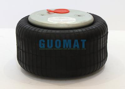 China Convoluted Crimped Air Spring FS 200-16 CI 3/4 NPT Contitech Rubber Bellows for sale