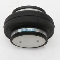 China Single Small Vibration Industrial Air Spring GUOMAT 1K130070 Refer To Goodyear 1B5-500 With Aluminum Plate for sale