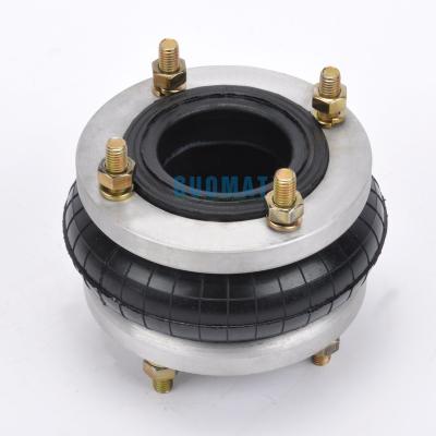 China 150076H-1 0.8 Mpa Industrial Single Bellows Type Convoluted Suspension Air Spring With Flange for sale