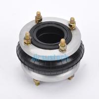 China 150076H-1 Industrial Air Springs with Flange Ring Single Convoluted Air Shocks for sale