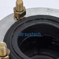 China 150076H-1 Industrial Air Springs with Flange Ring Single Convoluted Air Shocks for sale