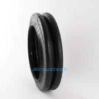 China GUOMAT Convoluted Rubber Air Spring Suspension With Bracket For Semi-Trailer for sale