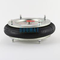 China FS412-10 Contitech Air Spring 12''X1 Industrial Air Isolator With Flange Ring for sale