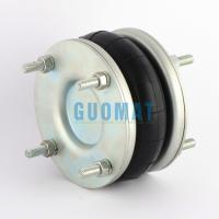 China DUNLOP Air Suspension Spring 6''×1 Flange Connection Air Actuator With M10 Studs for sale