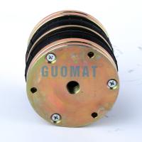 China 4.5X2 GUOMAT Suspension Air Bellow PM/31042 Norgren Rubber Air Spring With Golden Cover for sale