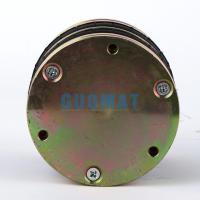 China 4.5X2 GUOMAT Suspension Air Bellow PM/31042 Norgren Rubber Air Spring With Golden Cover for sale