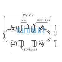 China Guomat 1B6022 Suspension System Parts SP 1 B 07 Phoenix Air Shock Absorption for sale