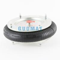 China FS 412-10 Continental Contitech Single Convoluted Air Spring Air Pillow G1/2 Gas Hole for sale