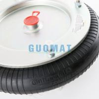 China FS 412-10 Continental Contitech Single Convoluted Air Spring Air Pillow G1/2 Gas Hole for sale