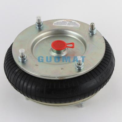 China FS 210-10 DS G 1/2 Contitech Air Bag Black Convoluted Industrial Air Spring for sale