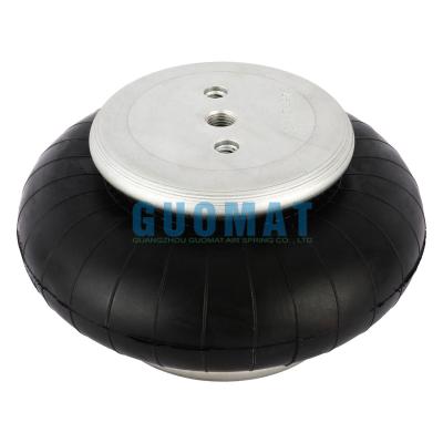 China Fire-stone W01-358-7451 Single Convoluted Air Spring 205mm OD 115mm Plate Natural Rubber Industrial Actuator for sale
