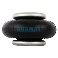 China Fire-stone W01-358-7451 Single Convoluted Air Spring 205mm OD 115mm Plate Natural Rubber Industrial Actuator for sale