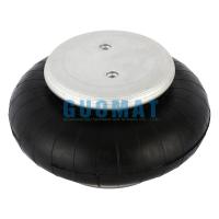 China Fire-stone W01-358-7451 Single Convoluted Air Spring 205mm OD 115mm Plate Natural Rubber Industrial Actuator for sale