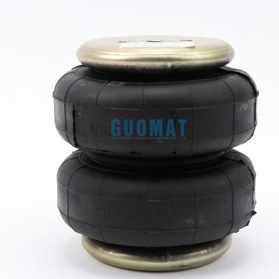 China W01-358-6955 Firestone Air Spring Suspension Air Bags Double Convoluted With 3/8-16 Blind Nuts for sale