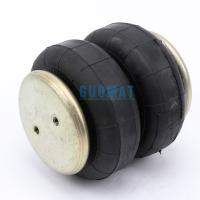 China W01-358-6955 Firestone Air Spring Suspension Air Bags Double Convoluted With 3/8-16 Blind Nuts for sale