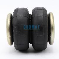 China W01-358-6955 Firestone Air Spring Suspension Air Bags Double Convoluted With 3/8-16 Blind Nuts for sale