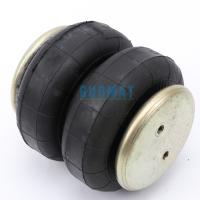 China W01-358-6955 Firestone Air Spring Suspension Air Bags Double Convoluted With 3/8-16 Blind Nuts for sale